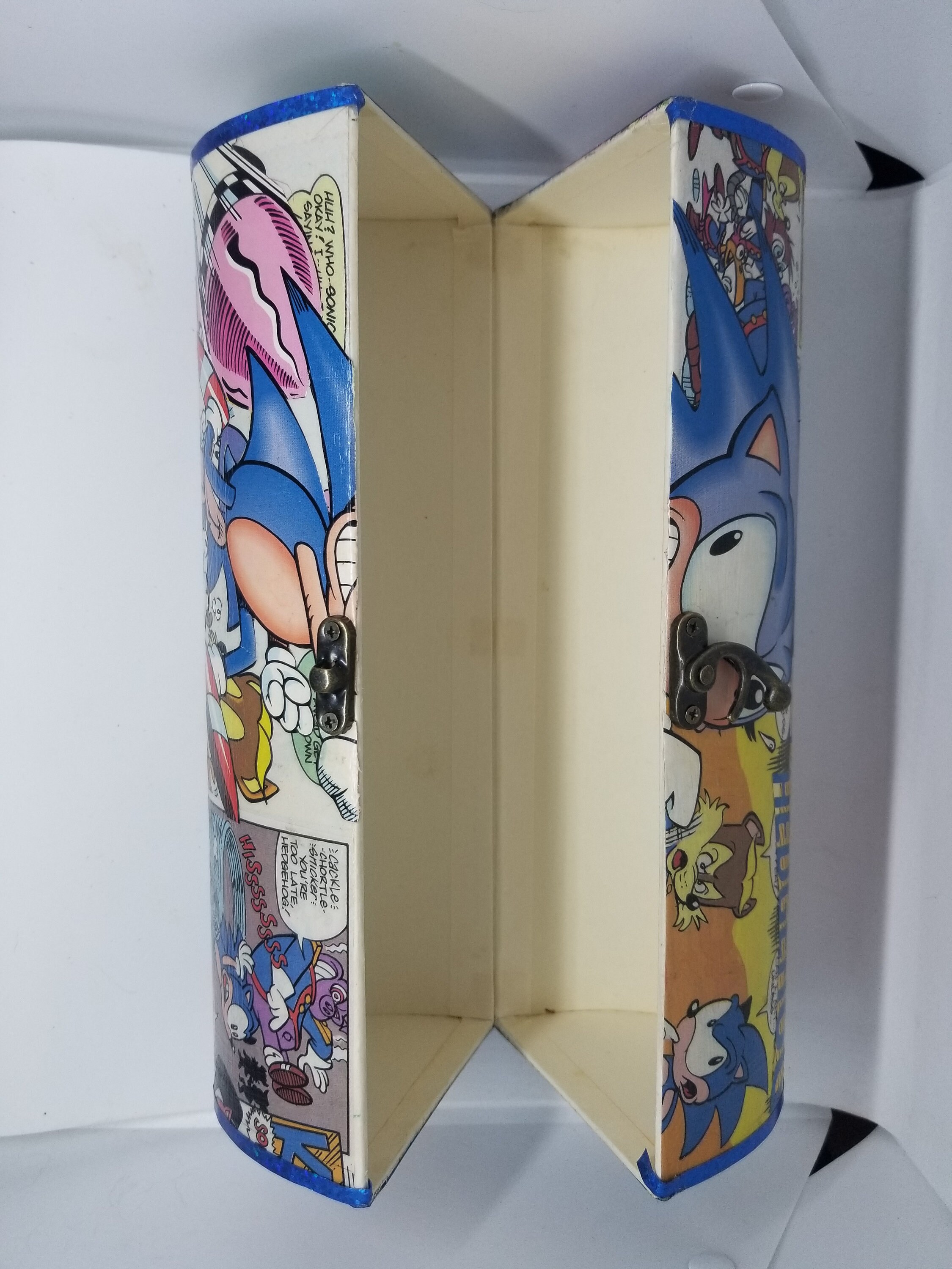 Sonic the Hedgehog Comic Clutch Purse. - Etsy