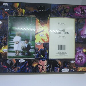 Comic Book Wall Frame Featuring X-men's Wolverine and Night-crawler - Etsy