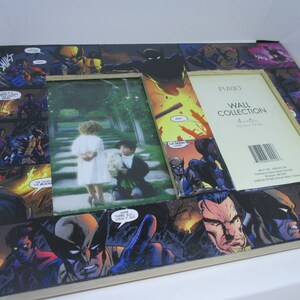 Comic Book Wall Frame Featuring X-men's Wolverine and Night-crawler - Etsy