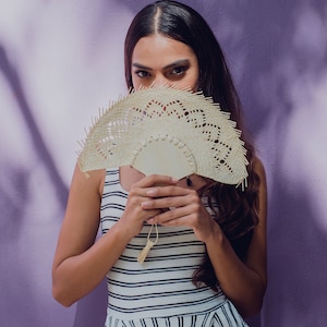 Palm Personalized Hand Fans / Wooden Fan / Traditional Mexican Wedding ...