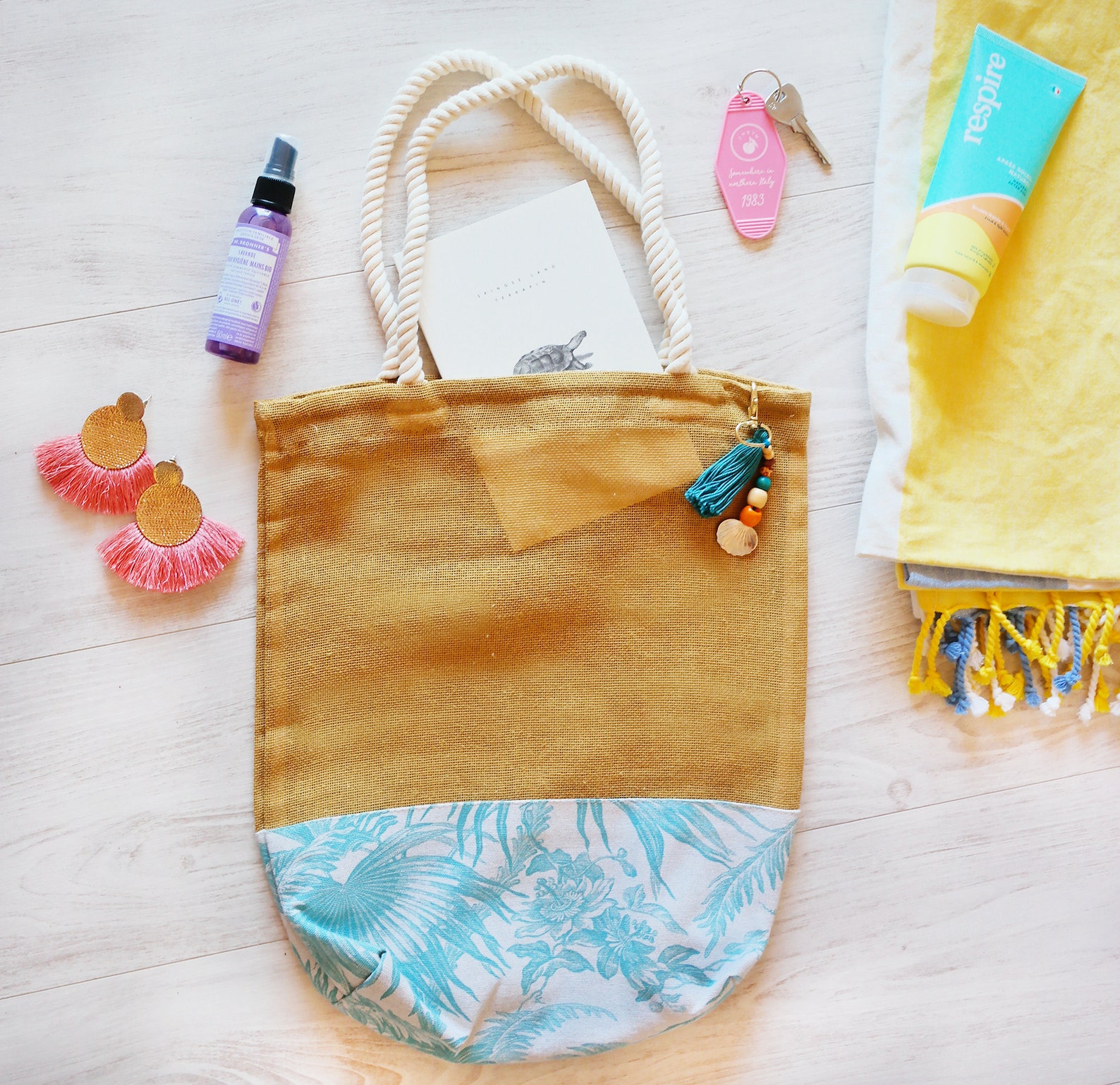 Personalized Beach Bags for Bridesmaids / Summer Tote Bag / - Etsy