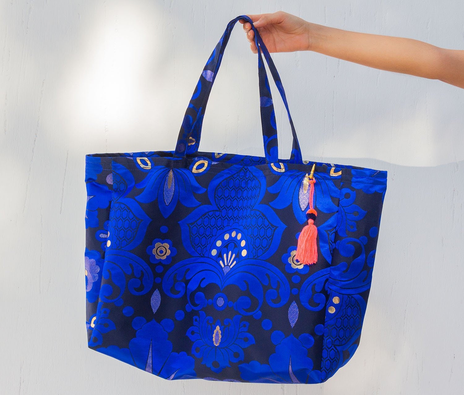 Oversized Beach Bag / Personalized Weekend Tote / Bridesmaid | Etsy