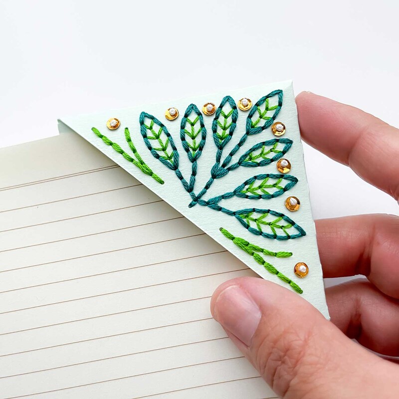 Corner Bookmark - Etsy