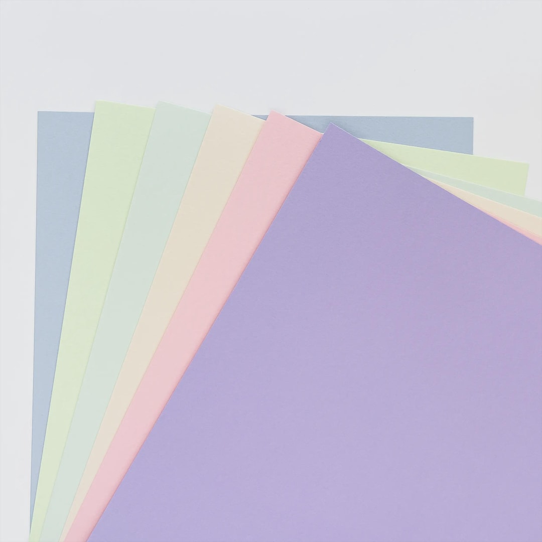 Colorplan Pastel Cardstock | 100lb Coverstock for Crafts, Card Making ...