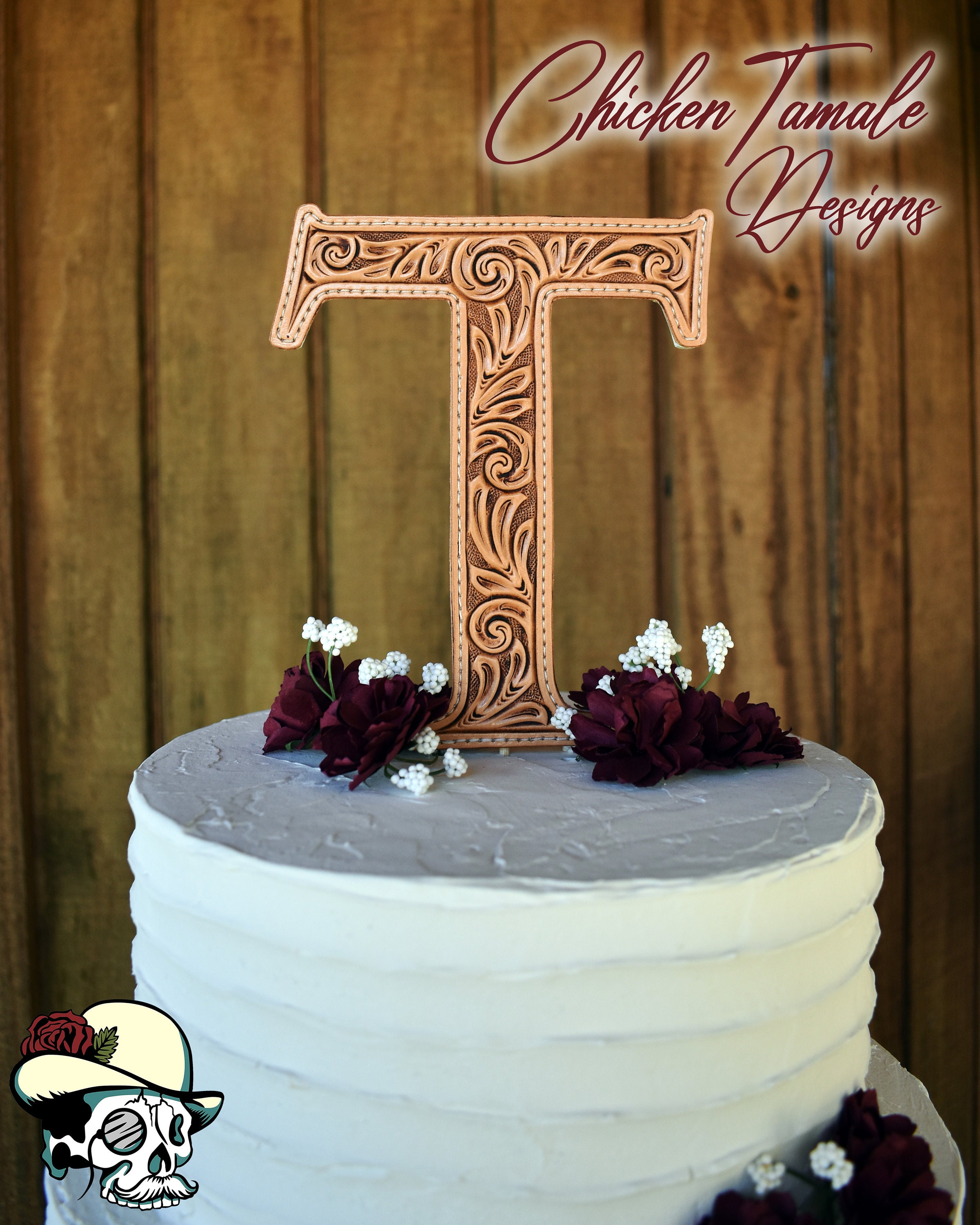 Cake Topper Letter T