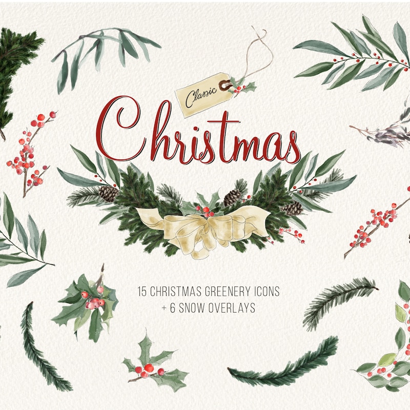 Christmas Greenery - Etsy