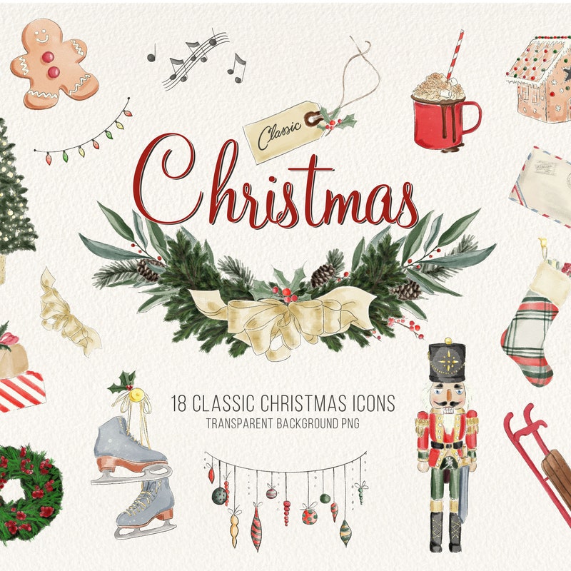 Holiday Clipart - Etsy