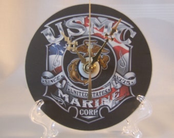 Marine Corps Clock - Etsy