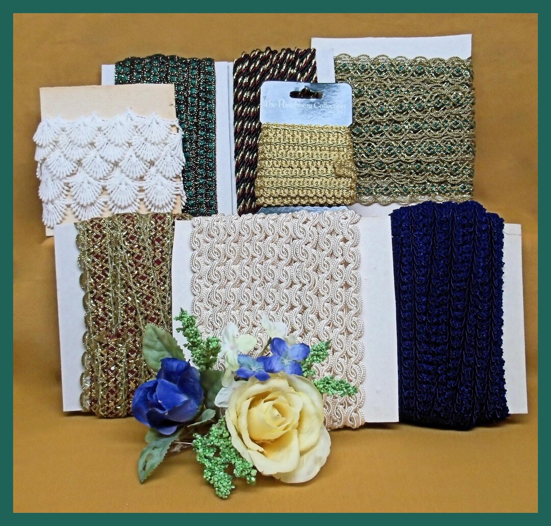 Vintage Decorative Braids for Sewing and Other Crafts - Etsy