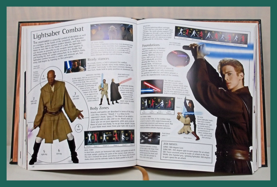 Star Wars the Complete Visual Dictionary Hardbound Goldleaf Episodes I ...