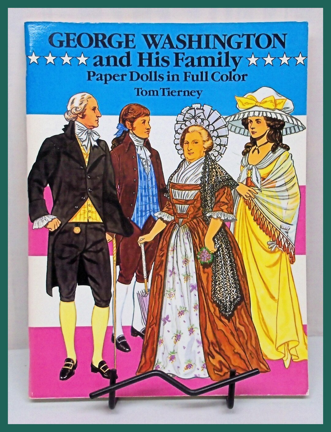 Tom Tierney Paper Dolls - George Washington and His Family - 1780 - Etsy