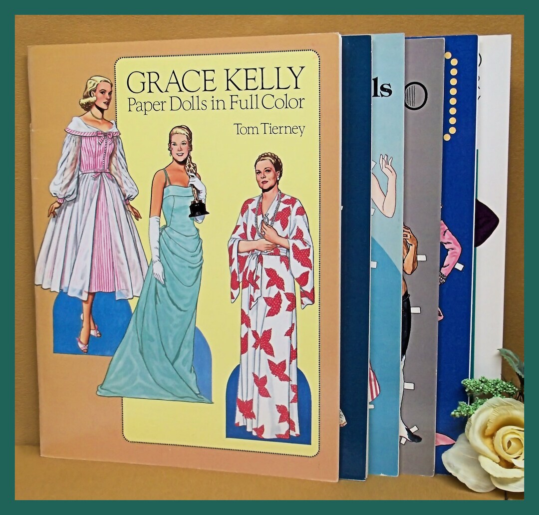 Original Tom Tierney Paper Dolls Famous Stars of the Silver - Etsy UK