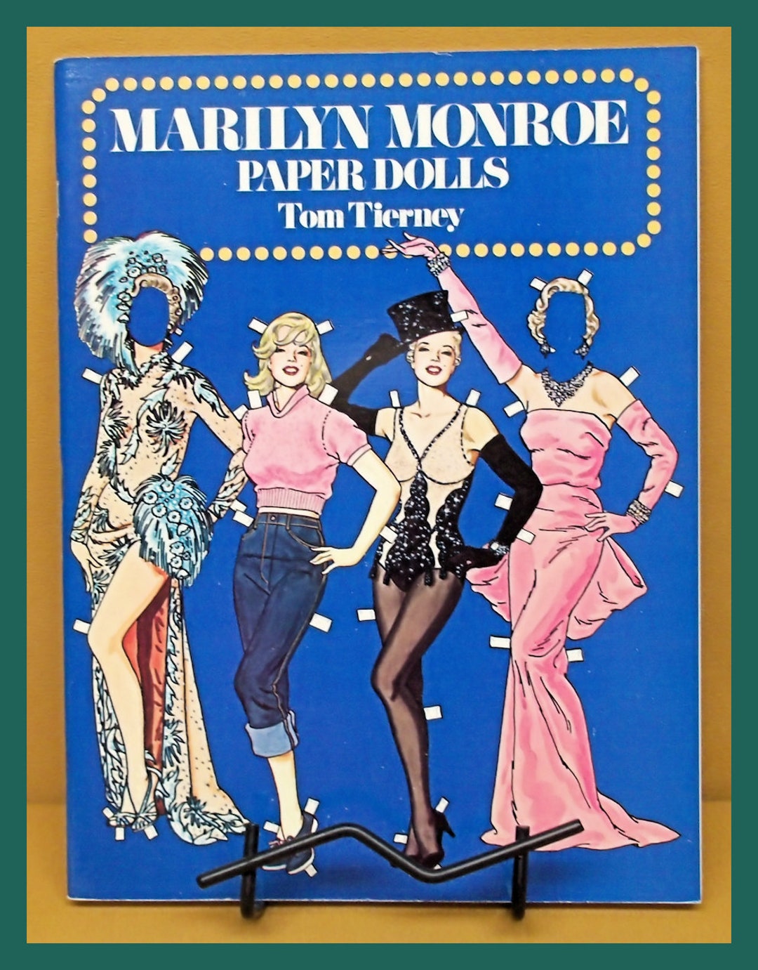 Original Tom Tierney Paper Dolls Famous Stars of the Silver Screen Near ...