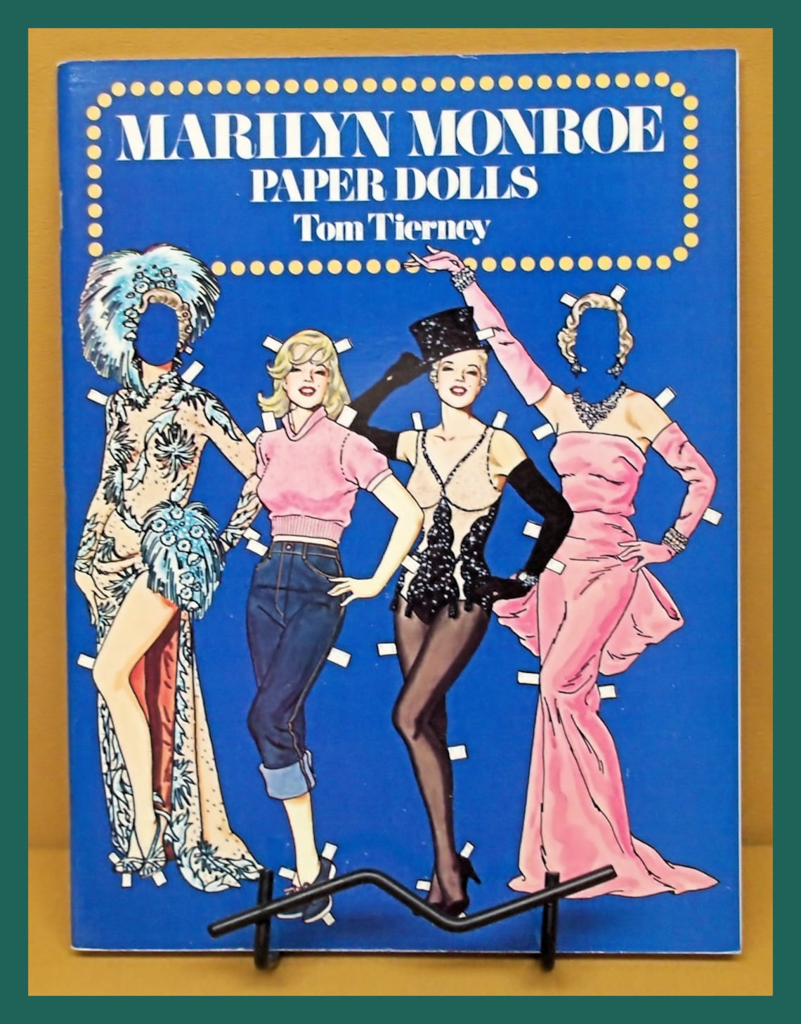 Original Tom Tierney Paper Dolls Famous Stars of the Silver Screen Near ...
