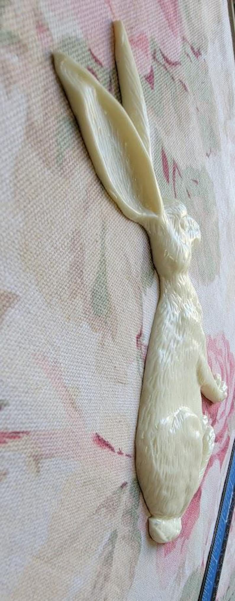 New! Flexible Farmhouse Collection Large Rabbit Furniture Applique ...