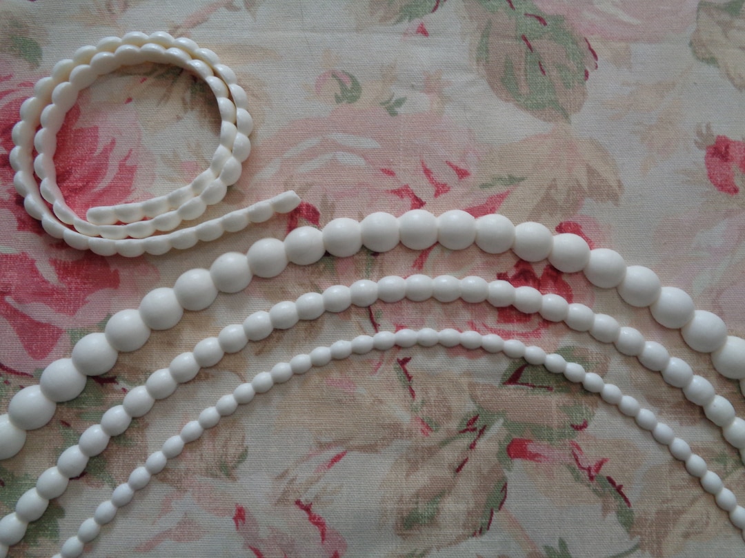Decorative Flexible Bead Pearl Moulding 3 SIZES Furniture Applique ...