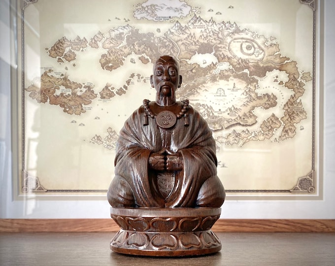 Monk Gyatso Statue - Avatar: the Last Airbender - Etsy