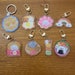 Brownie and Danish Keychains - Etsy