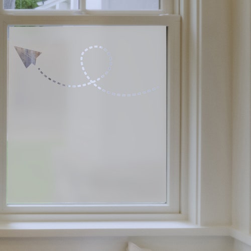 Frosted Window Film Clouds Bathroom Windows Vinyl for - Etsy