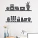 Shelf Wall Sticker - Study Shelf - Home Decor - Decals - Wall Stickers ...