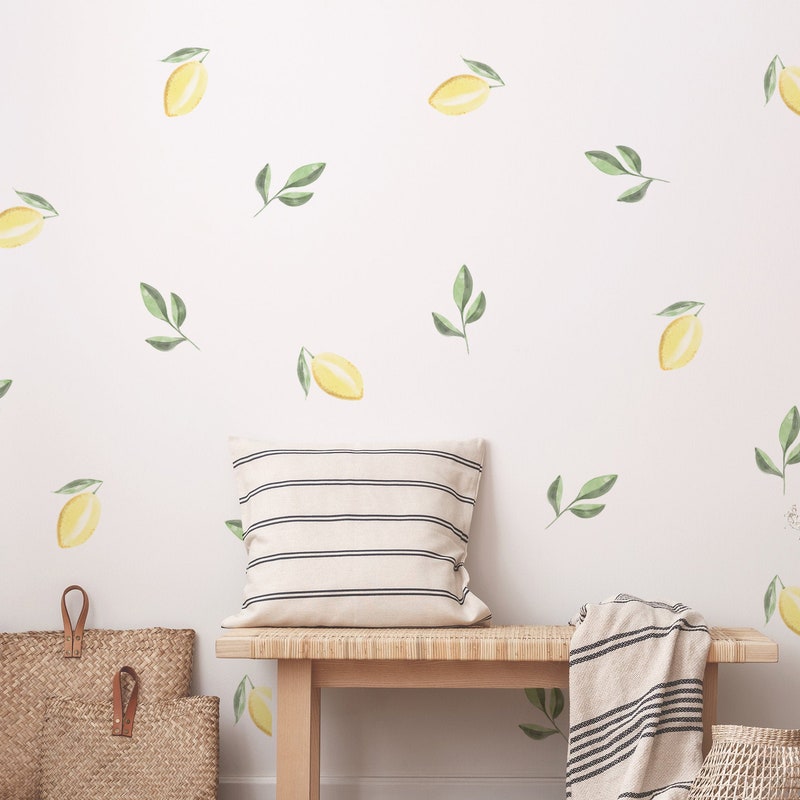 Lemon Wall Decals - Etsy