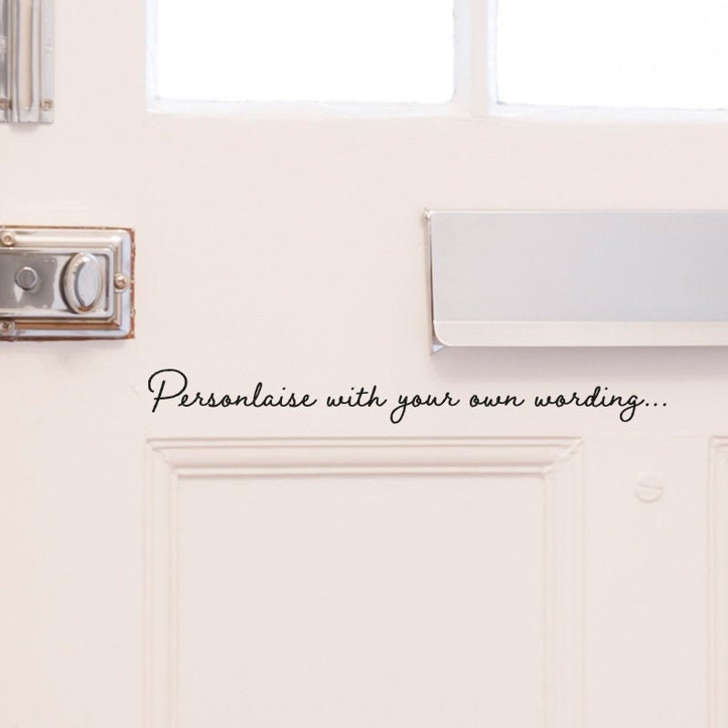 Door Sticker - Etsy