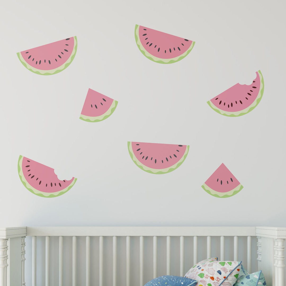 Wall Sicker - Decal - Vinyl Art - Watermelons - Decoration - Wall Art ...