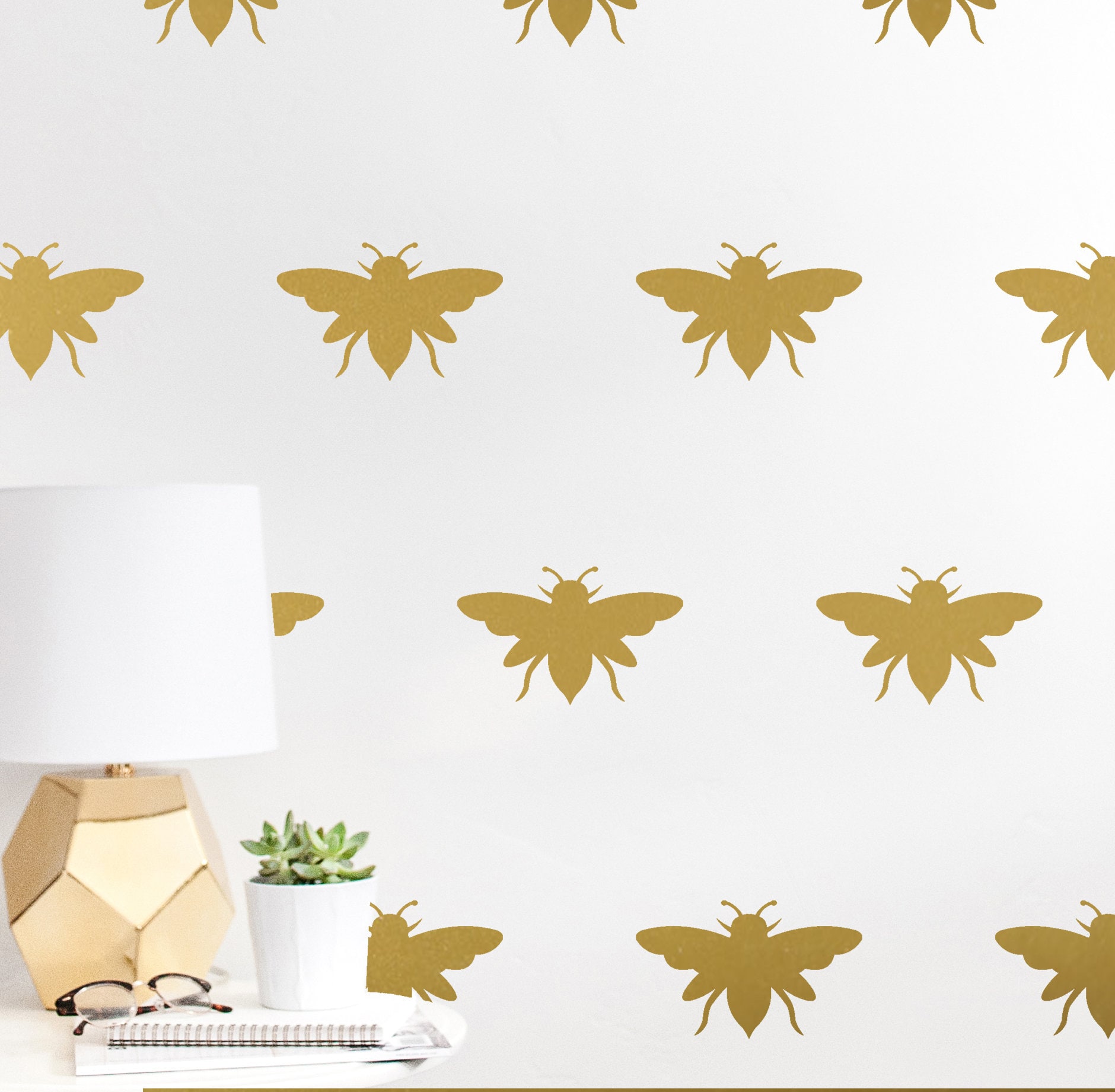 Bumble Bees Wall Sticker Set. Wall Decals. Wall Stickers & - Etsy UK