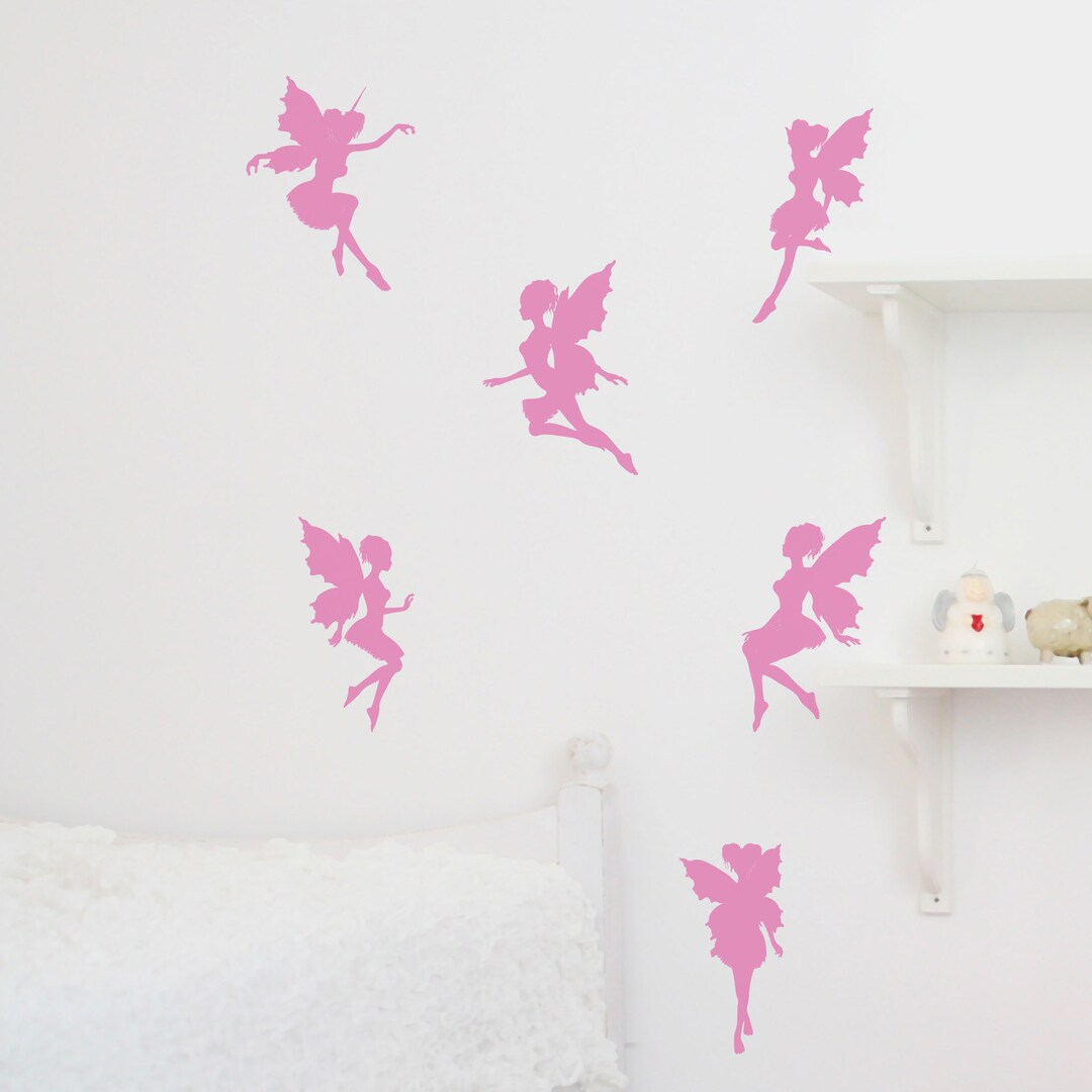 Fairy Wall Stickers - Decals - Wall Tattoo - Wall Art - Home Decor ...