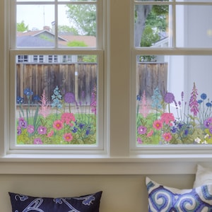 Secret Garden Double Sided Window Sticker - Etsy