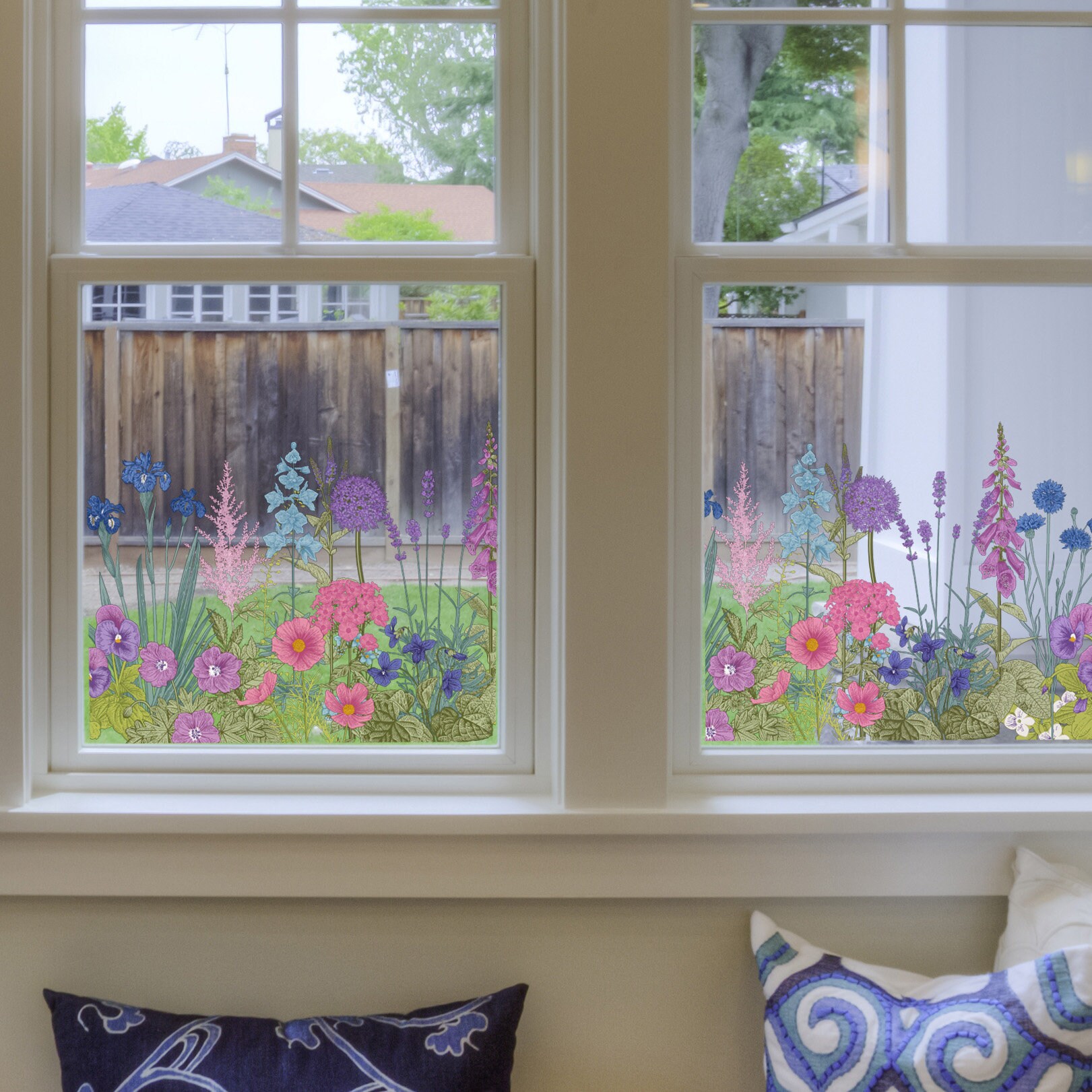 Secret Garden Double Sided Window Sticker - Etsy