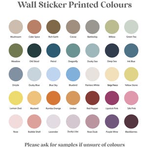 Large Circle Wall Sticker - Etsy