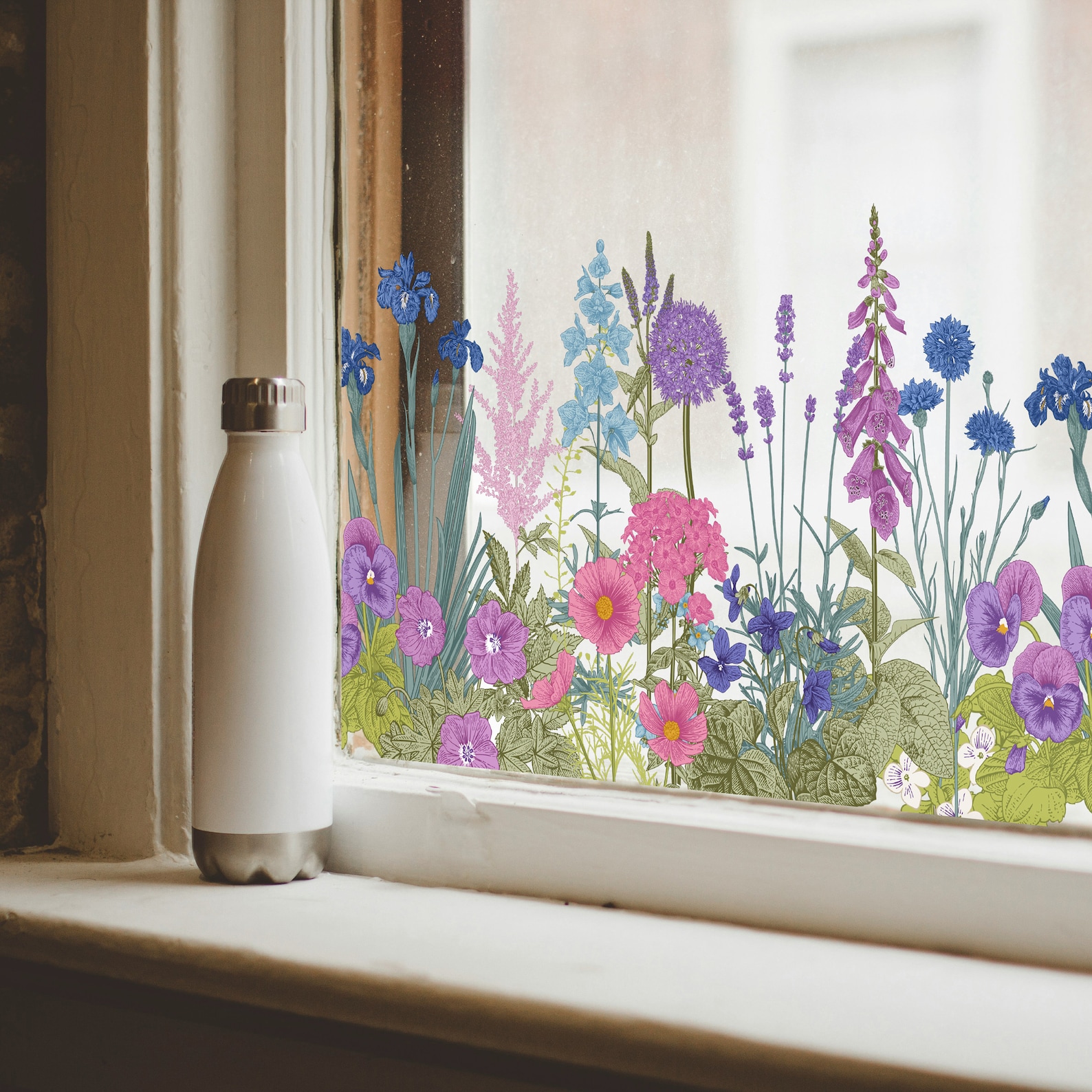 Secret Garden Double Sided Window Sticker - Etsy