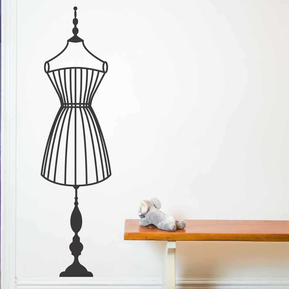 Mannequin Wall Sticker - Decals - Wall Tattoo - Wall Art - Wall Quote ...