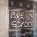 Chalkboard Days Back to School Retail Window Vinyl - Etsy