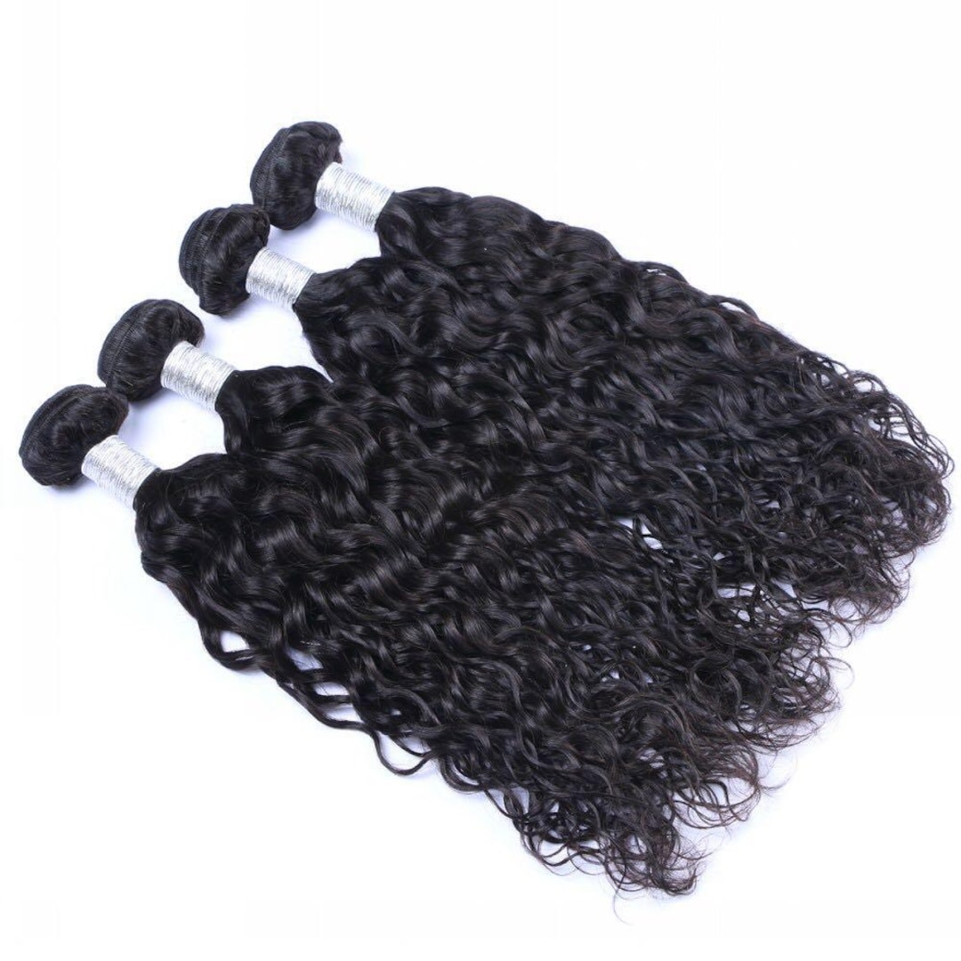 12" to 26" Peruvian Virgin Hair Bundles - Grade 12A Water Wave - 100g ...