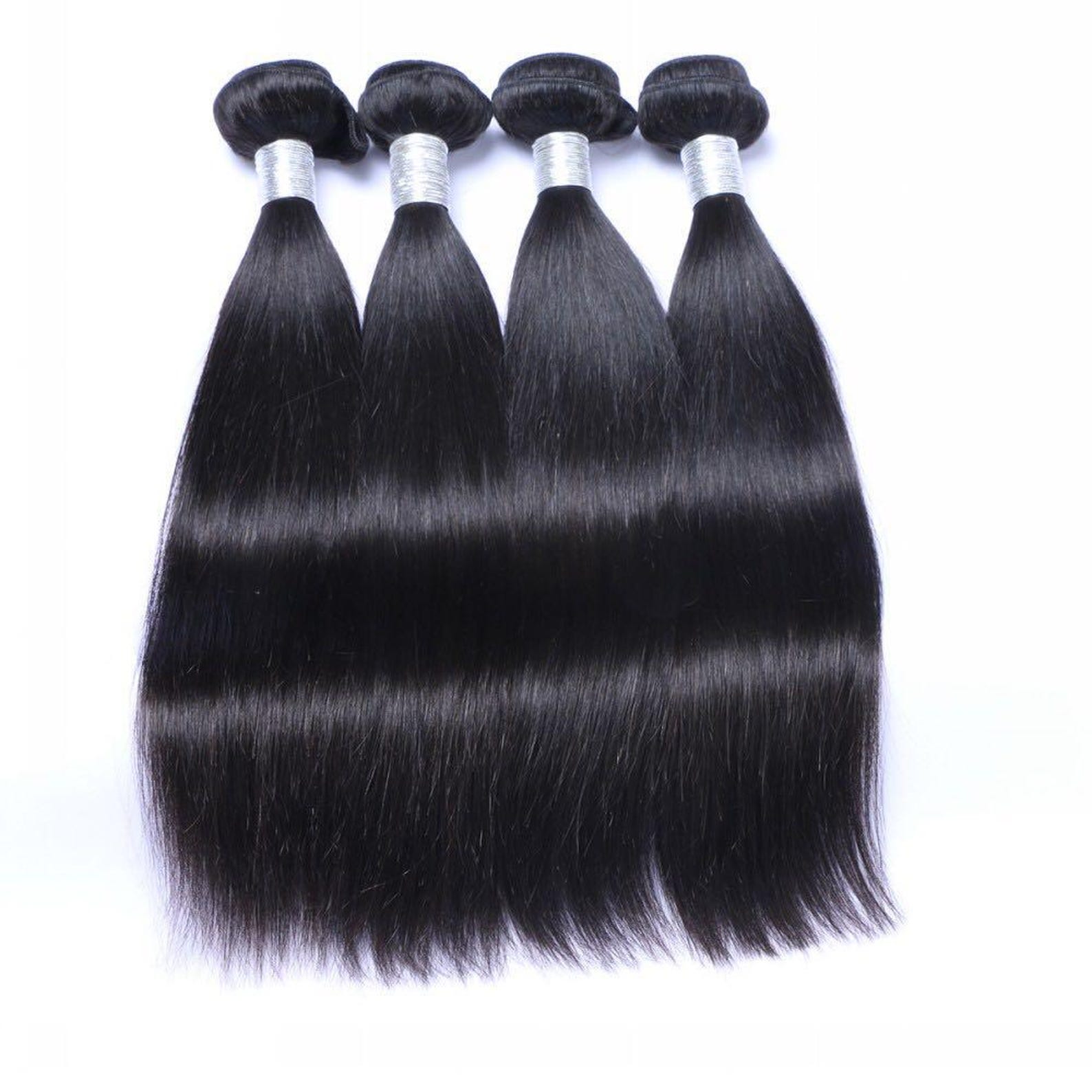 12" to 30" Peruvian Straight Virgin Hair Bundles - Grade 12A - 100g per ...