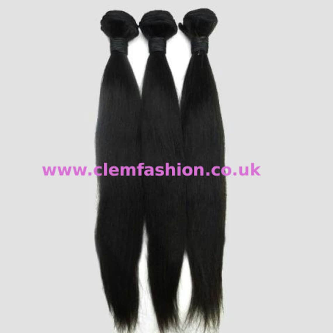 10" to 30" Peruvian Virgin Human Hair Extensions Grade 10A Straight ...