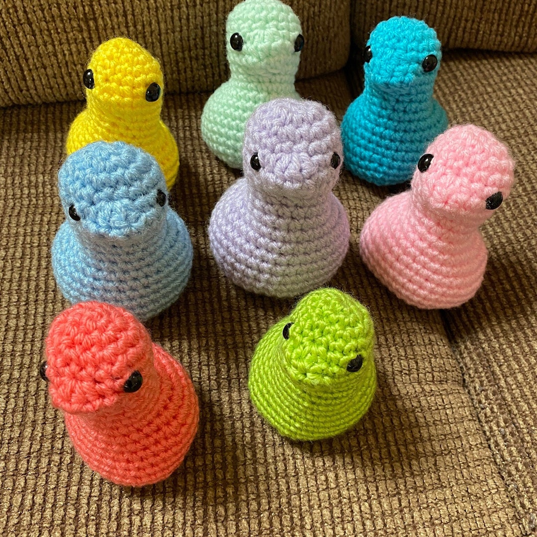 Crocheted Peep - Etsy
