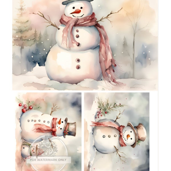 Christmas Rice Paper - Etsy