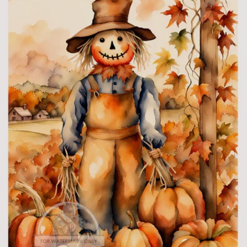 Scarecrow Rice Paper - Etsy