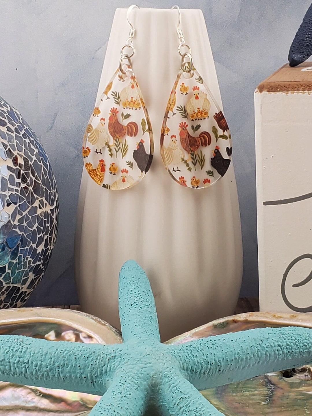 SP Feathered Friends - Chickens - Laser Cut Lightweight Acrylic ...