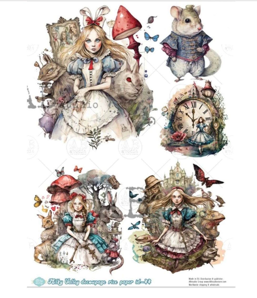 A4 Alice Rice Paper - Etsy