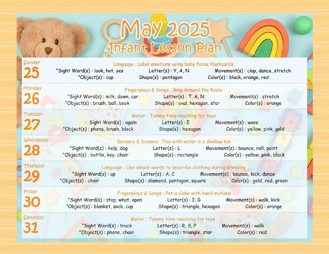50 Pages!year Long Motor Skills,and Early Language Development |12 ...
