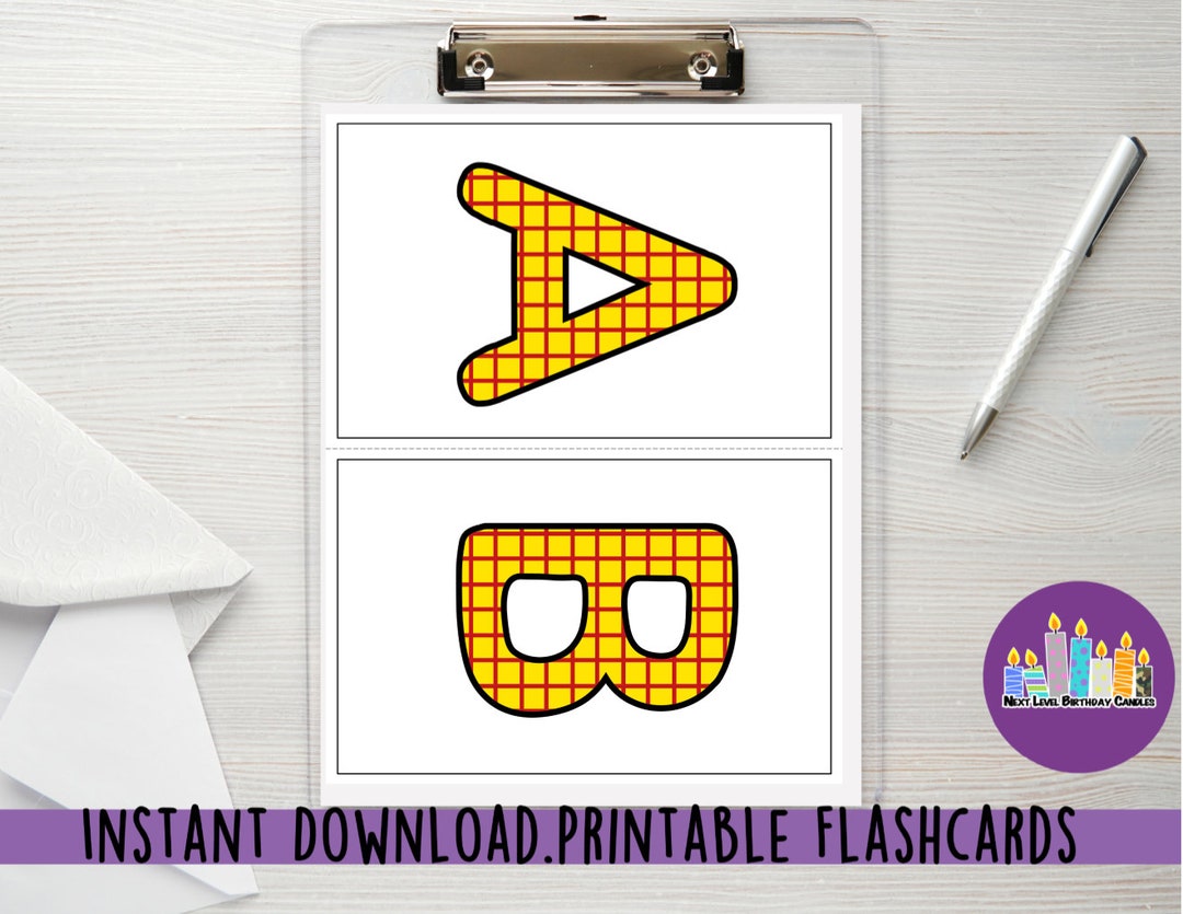 Instant Printable Flash Cards .cool Printable Flash Cards. Downloadable ...