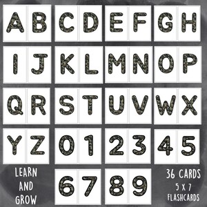 Instant Printable Flash Cards .cool Printable Flash Cards. Downloadable ...