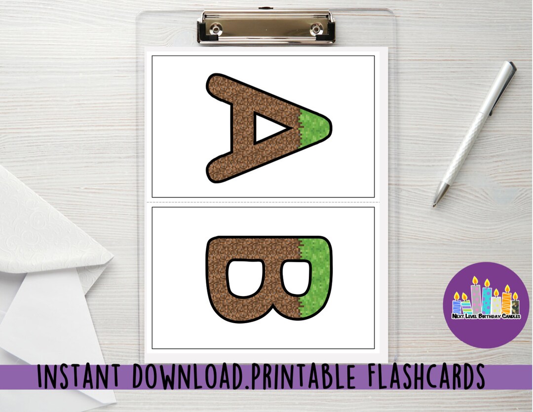 Instant Printable Flash Cards .cool Printable Flash Cards. Downloadable ...