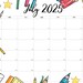 Blank School Calendar 2024-2025 (august 2024 to December 2025 ...