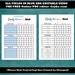 Printable Editable Daily Checklist for Kids Editable Daily Kids Routine ...