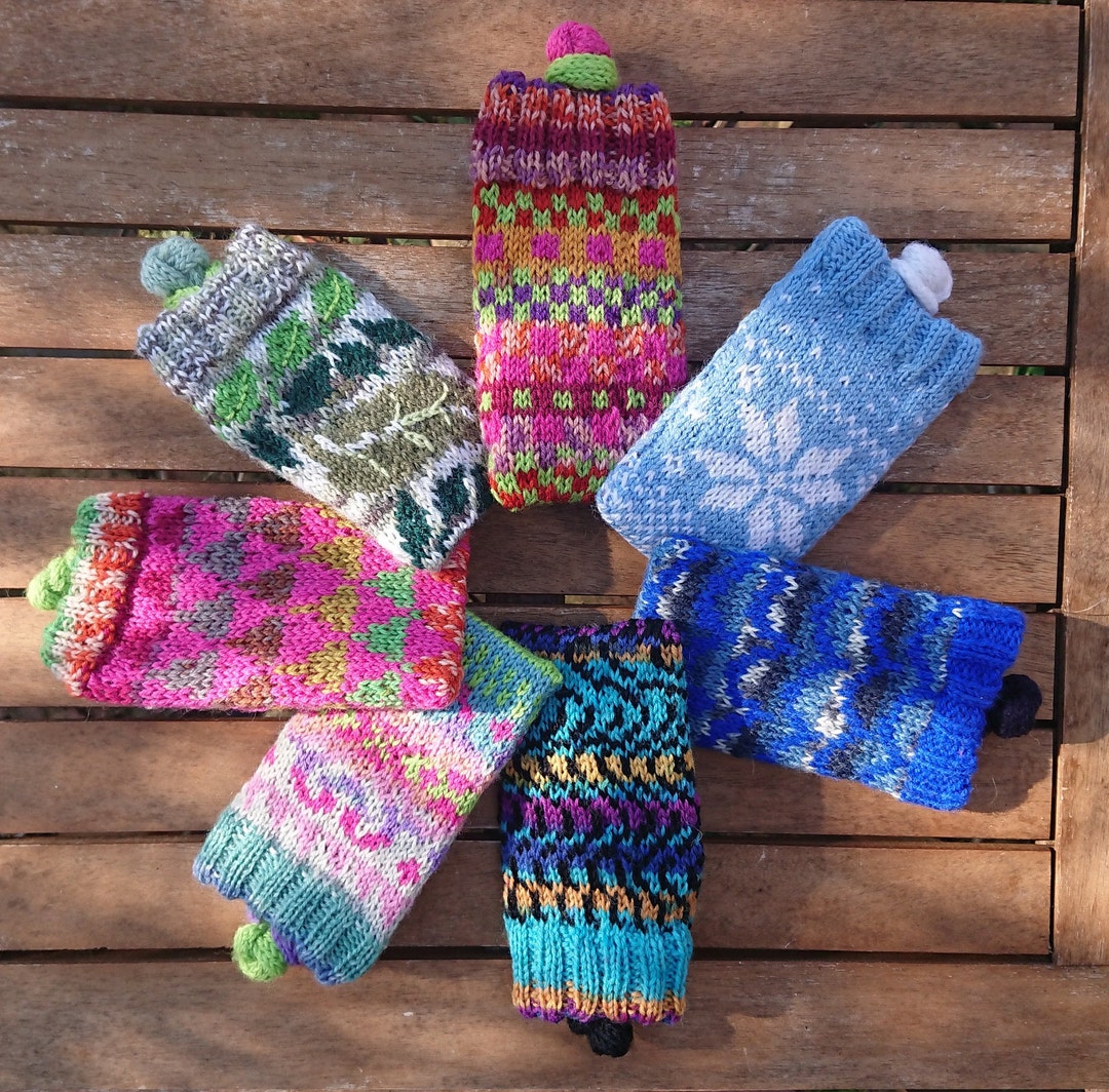 Phone Sock/ Phone Case/ Reusable Hand Warmer / Stocking Filler - Etsy UK